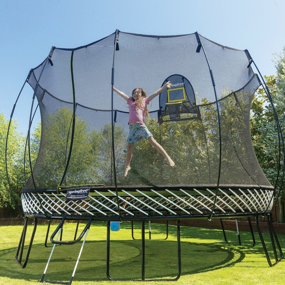 Springfree! The Safest Trampoline for Your Backyard - Swing Sets ...